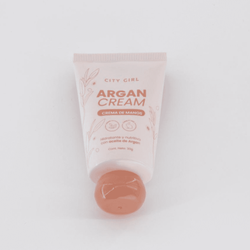 CREMA PARA MANOS CON ACEITE DE ARGAN CITY GIRL - 30GR | MDEM